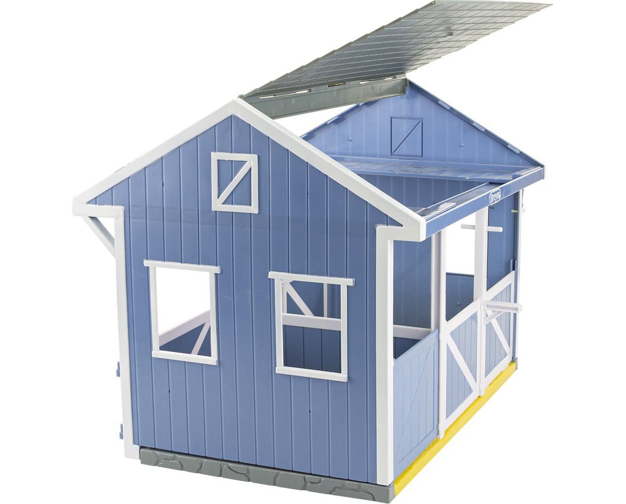 Deluxe Country Stable with Horse & Wash Stall